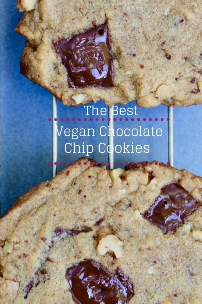Best Vegan Chocolate Chip Cookies - The Cheeky Chickpea