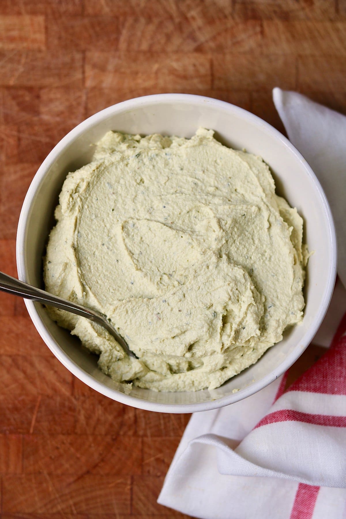 Vegan Ricotta Cheese - The Cheeky Chickpea