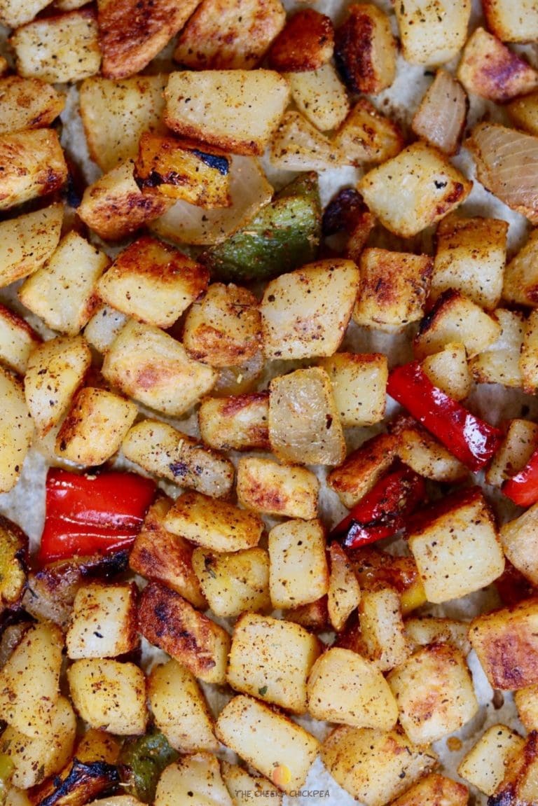 Best Home Fries Recipe (Breakfast Potatoes) - The Cheeky Chickpea
