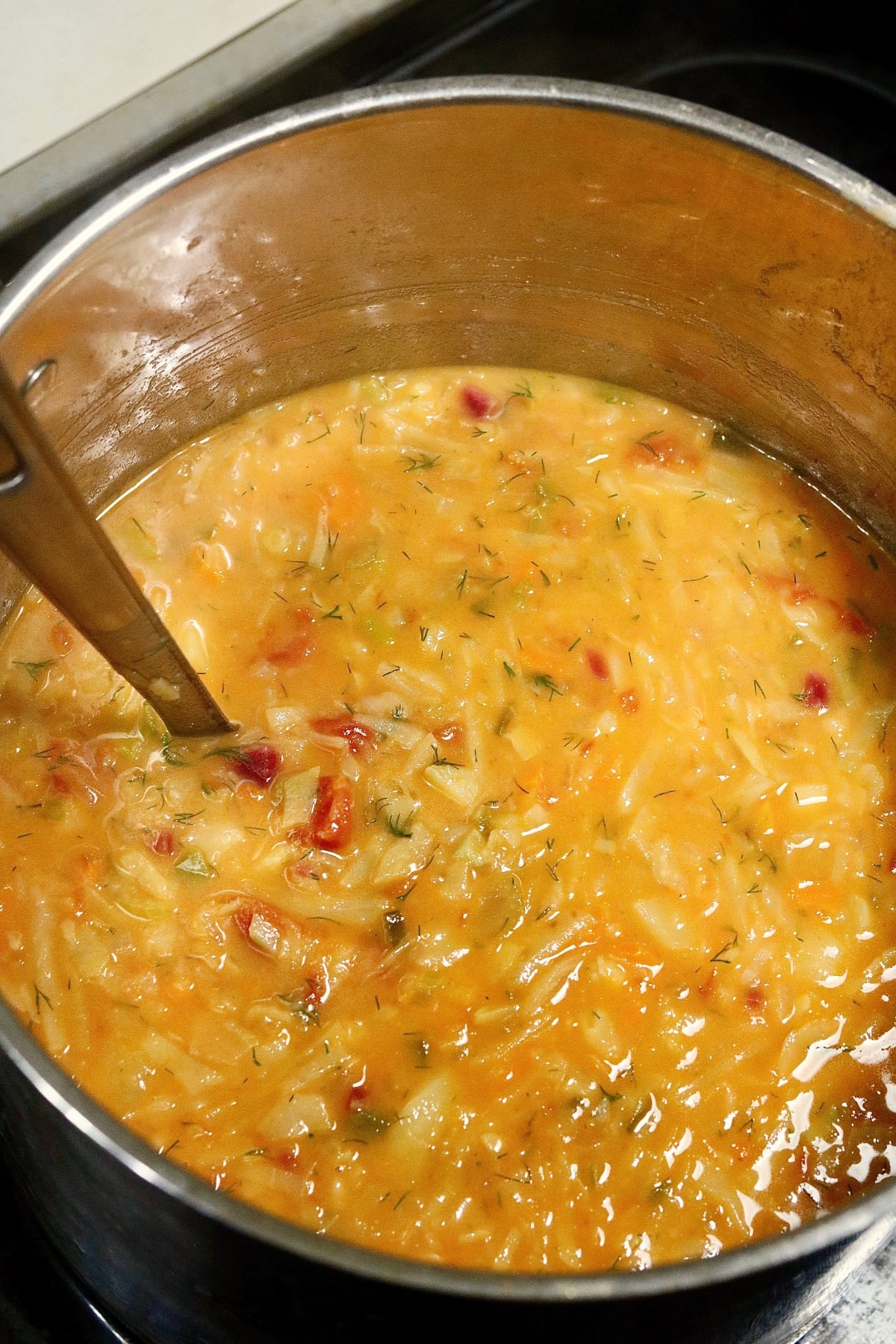 Vegan Doukhobor Borscht Soup - The Cheeky Chickpea