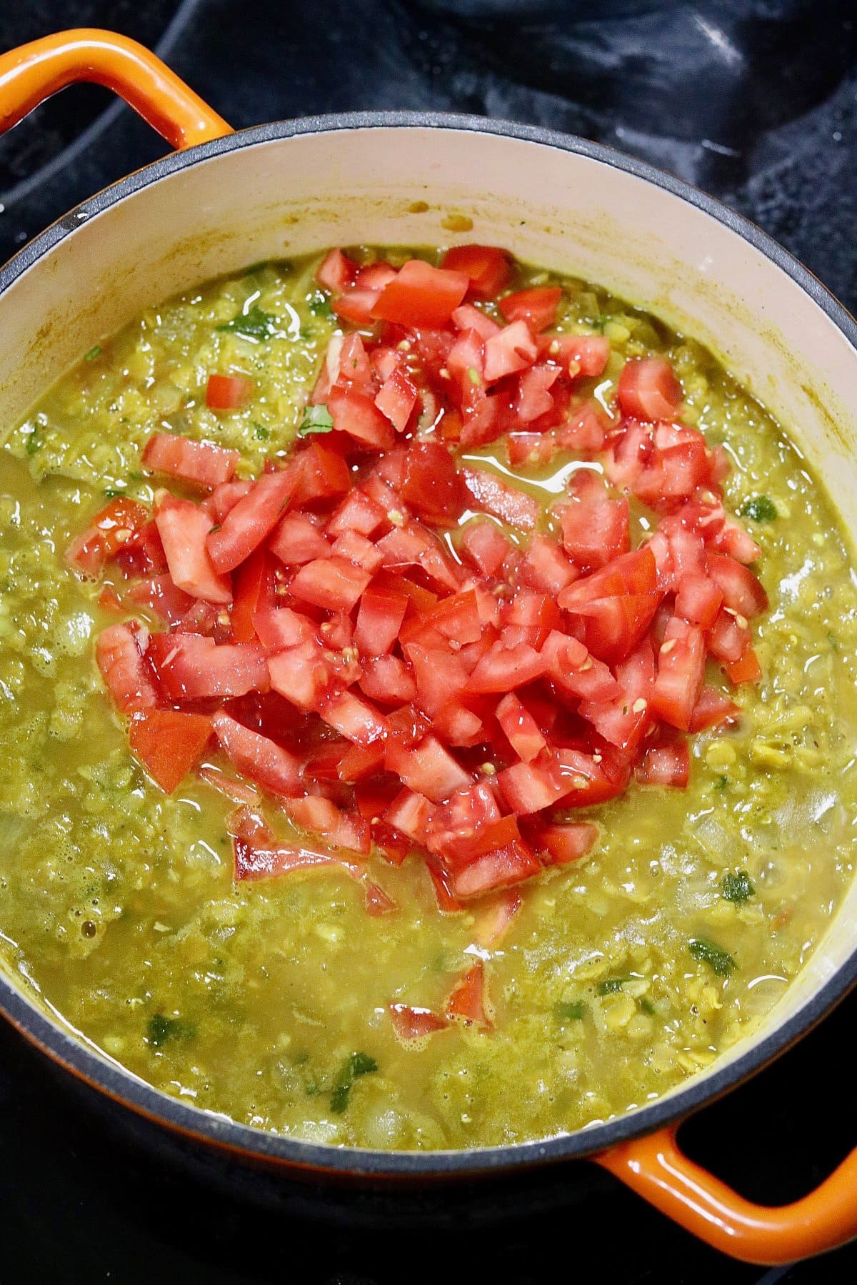 Red Lentil Dahl - The Cheeky Chickpea
