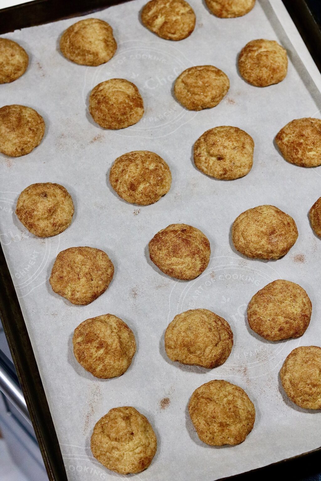 Vegan Snickerdoodles - The Cheeky Chickpea