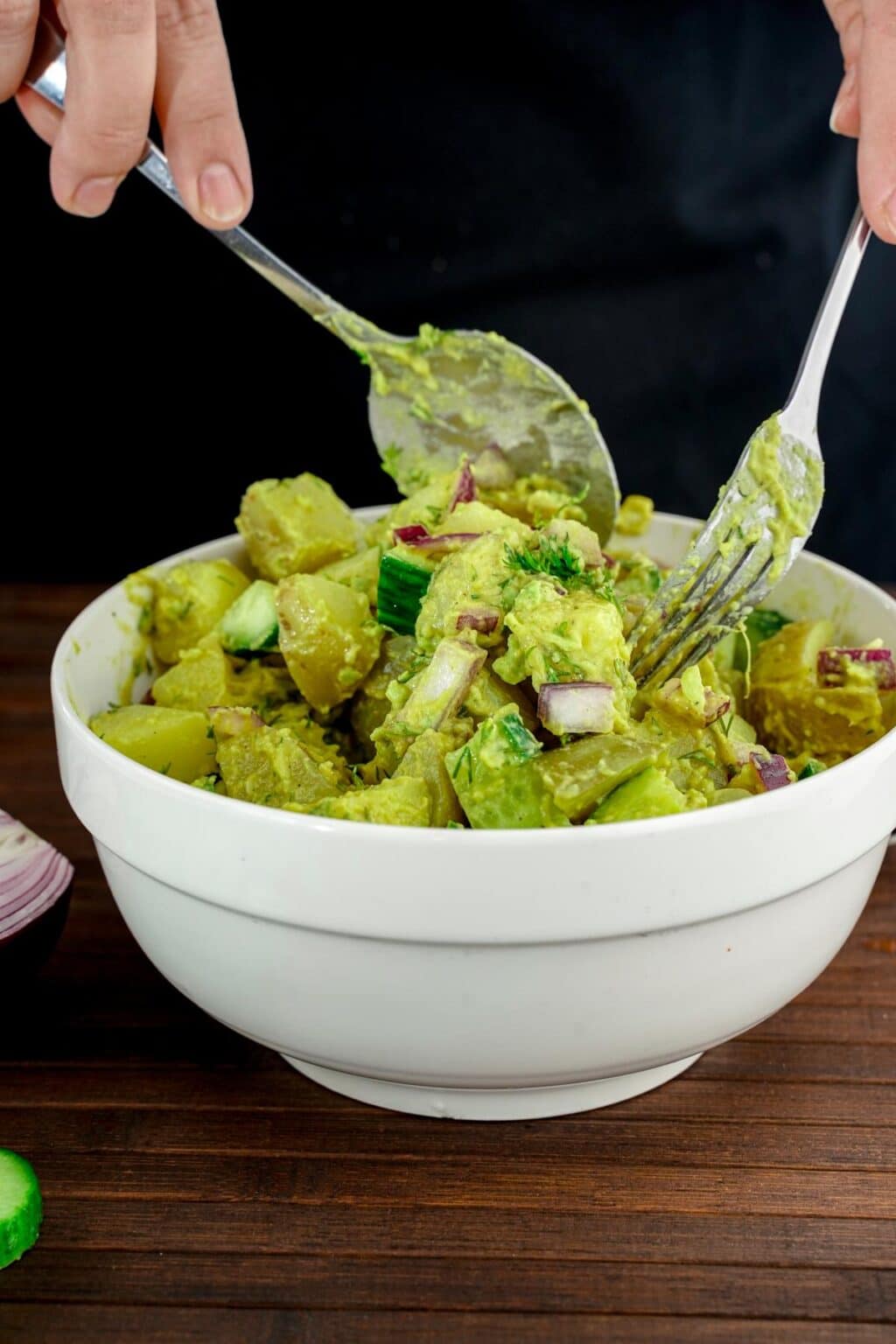 Vegan Potato Salad without Mayonnaise