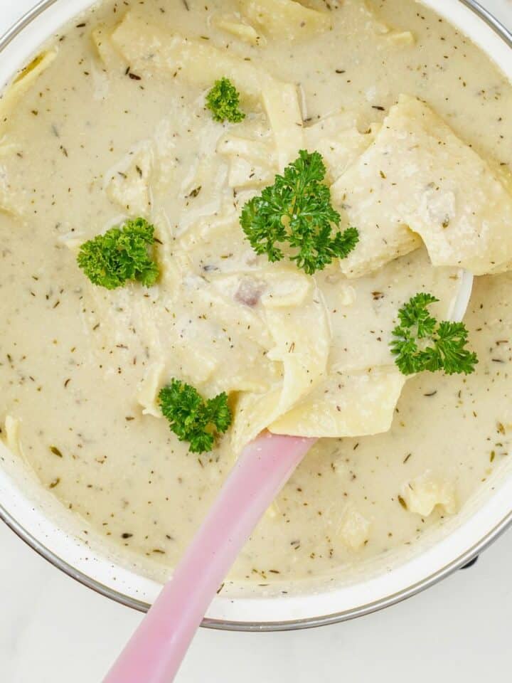 Hearty Vegan Vegetable Soup - The Cheeky Chickpea