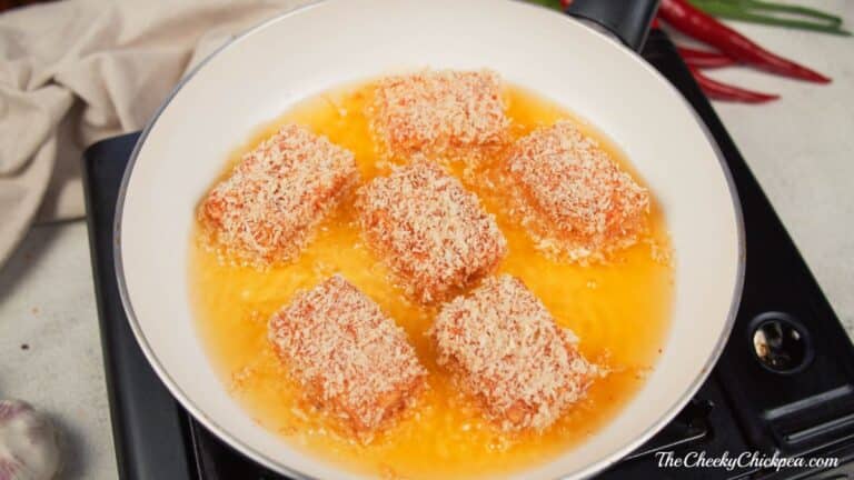 Crispy Panko Breaded Tofu - The Cheeky Chickpea
