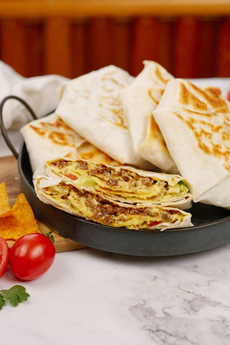 Vegan Crunchwrap Supreme - The Cheeky Chickpea