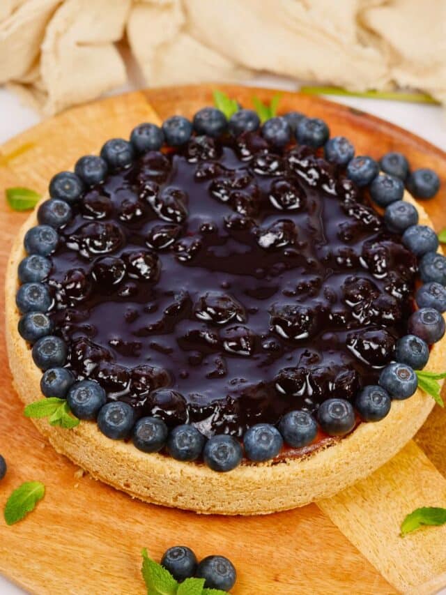 New York Style Baked Vegan Cheesecake - The Cheeky Chickpea