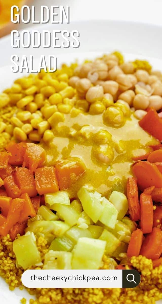 Golden Goddess Salad with Butternut Squash