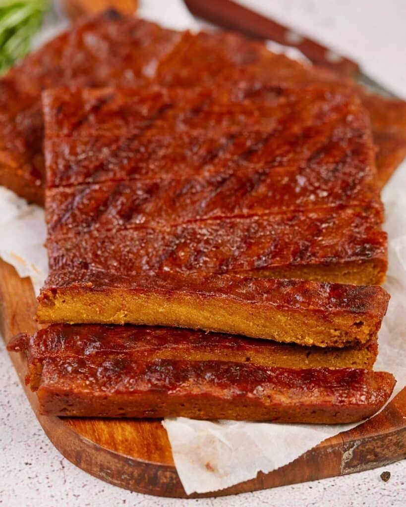 The Best Vegan BBQ Ribs - The Cheeky Chickpea