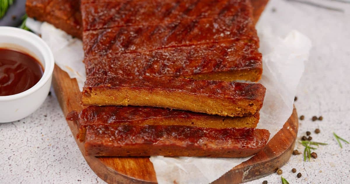 The Best Vegan BBQ Ribs - The Cheeky Chickpea
